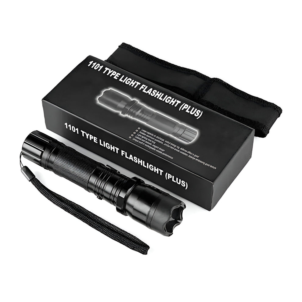 Linterna Táctica Taser Militar – LED Recargable Portátil – Importadora ...